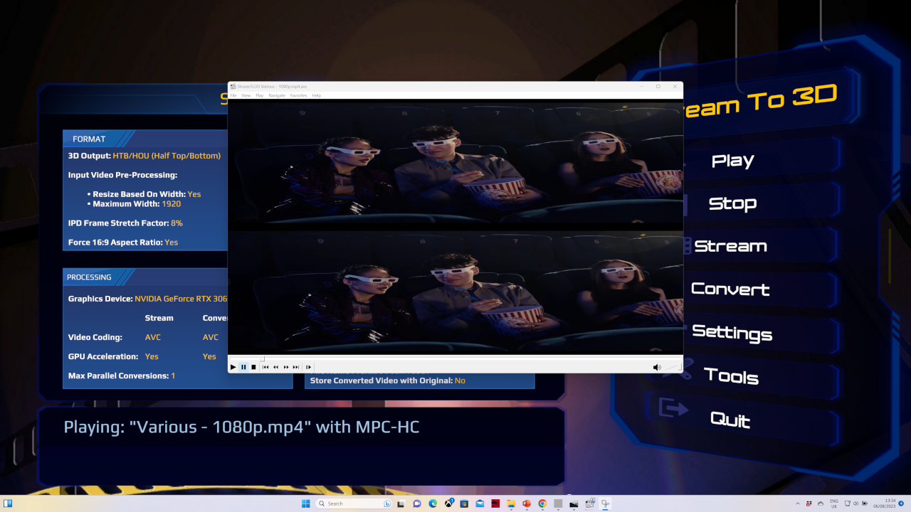 Real-time Conversion and Playback