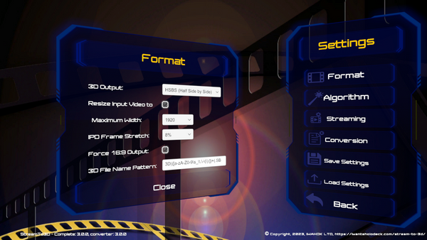 Stream to 3D - Step into a New Dimension
